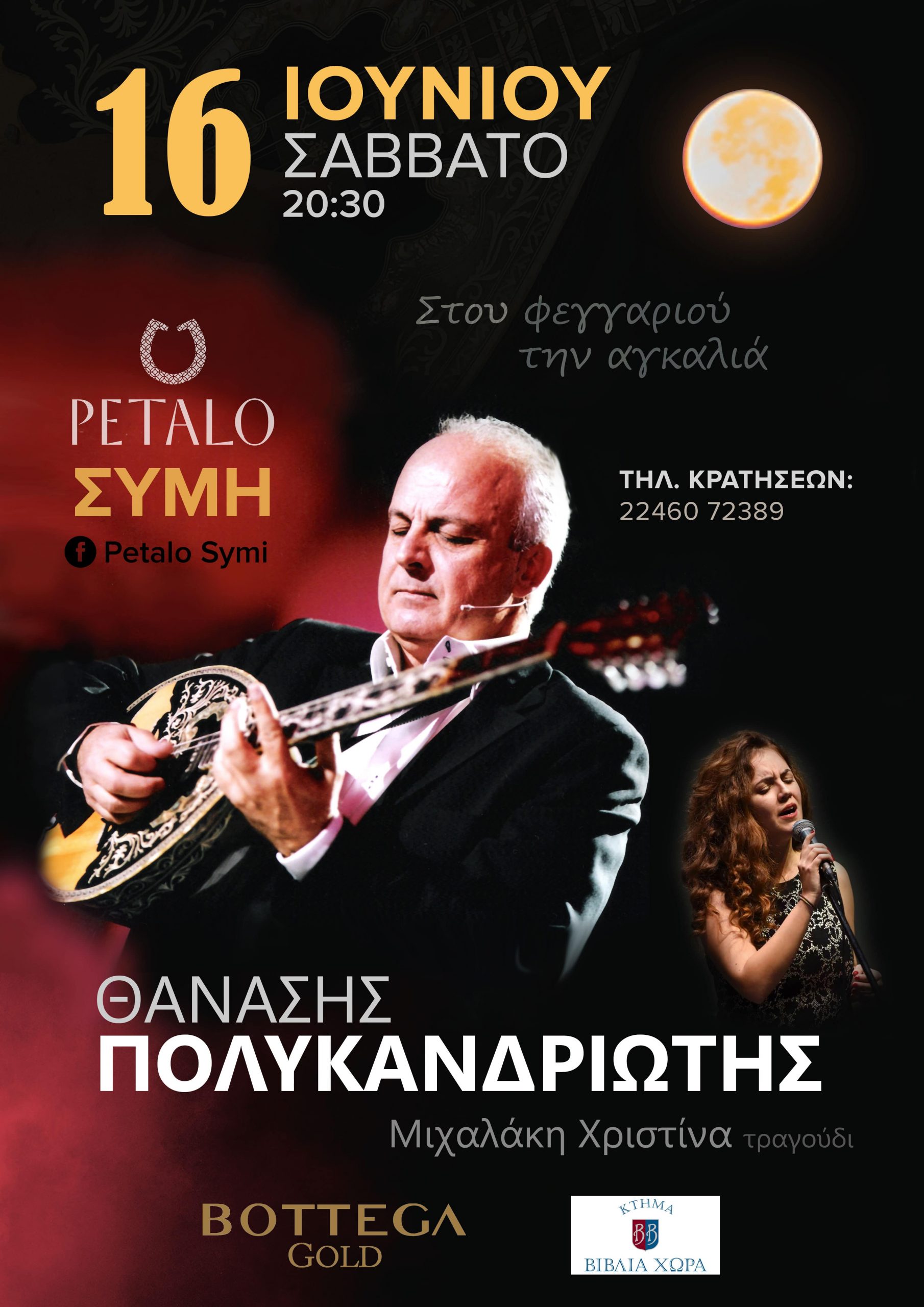 ΣΤΟΥ ΦΕΓΓΑΡΙΟΥ ΤΗΝ ΑΓΚΑΛΙΑ – Θανάσης Πολυκανδριώτης